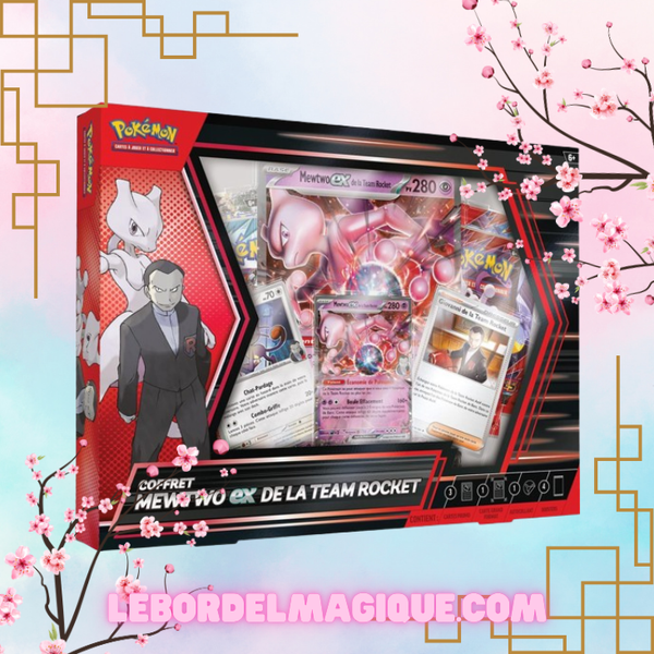 Coffret Mewtwo Ex de la Team Rocket – Le Bordel Magique