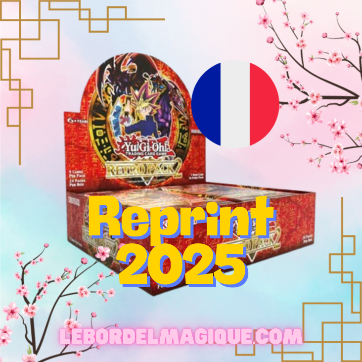 Display Yu-Gi-Oh! RP02 Retro Pack 2 Reprint 2025 – Le Bordel Magique